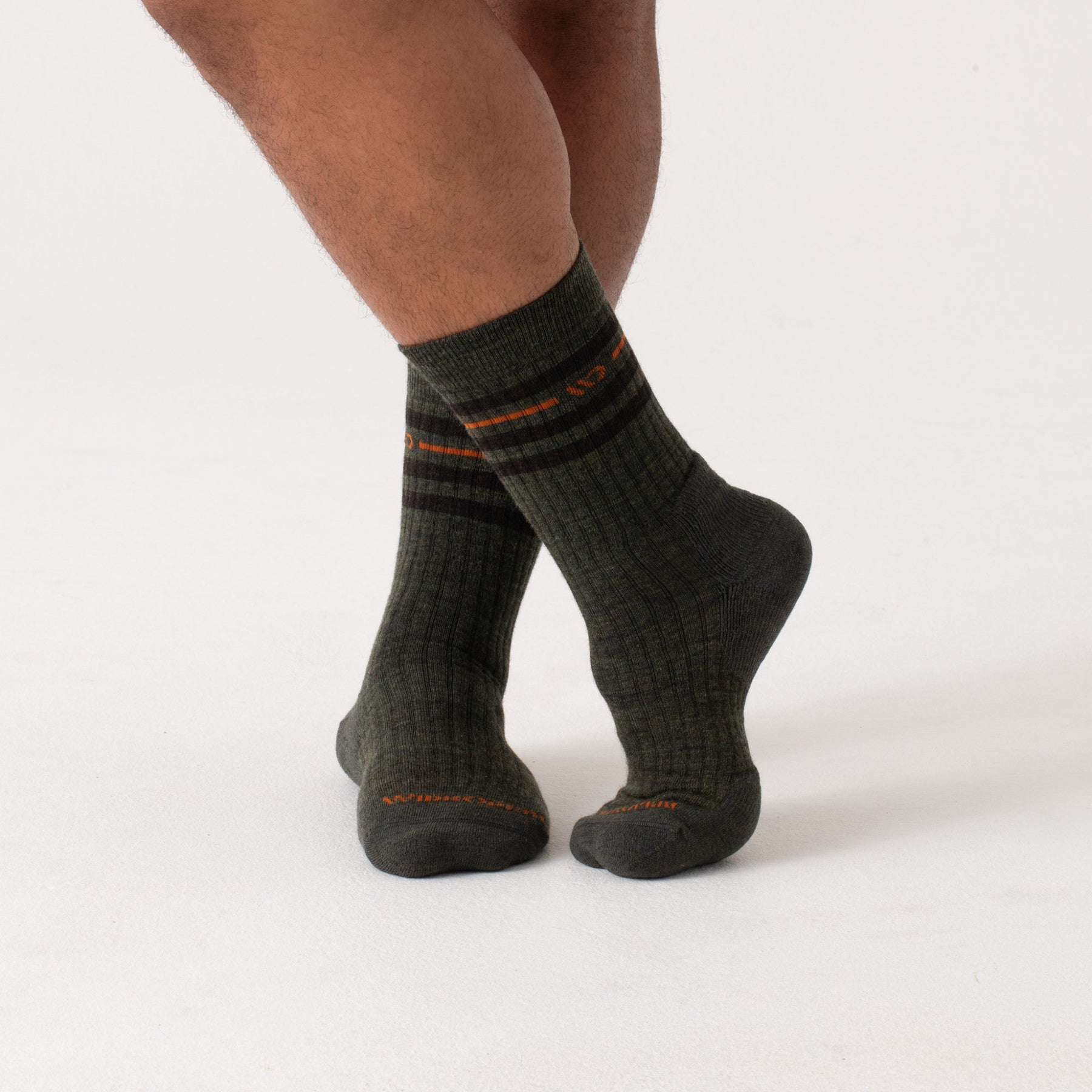 Men's Vintage Striped Cushioned Crew Socks 3-Pack – Wide Open