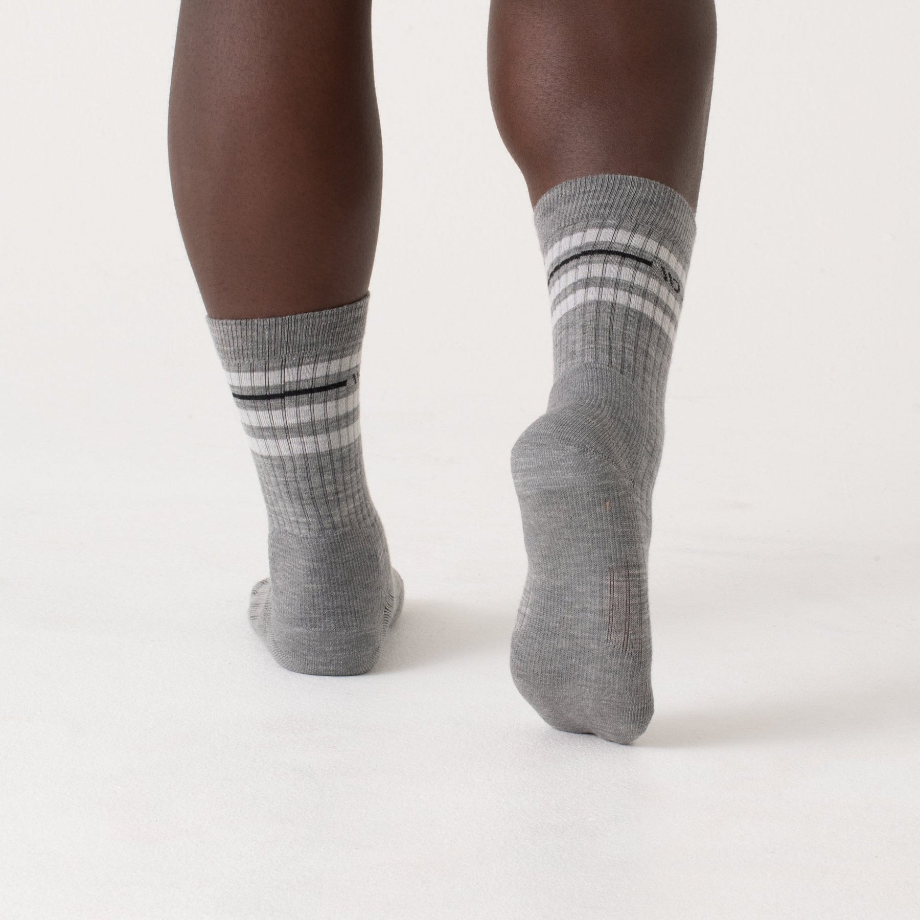 Men's Vintage Striped Cushioned Crew Socks 3-Pack – Wide Open