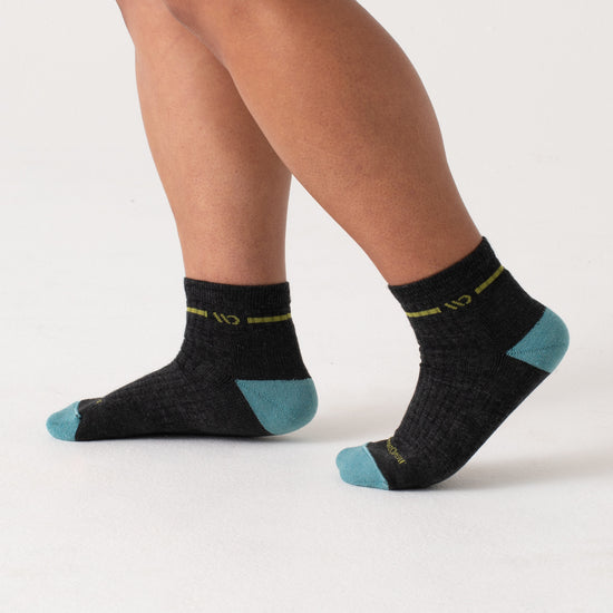 Single Stripe Women's Quarter Sock 3-Pack – Wide Open